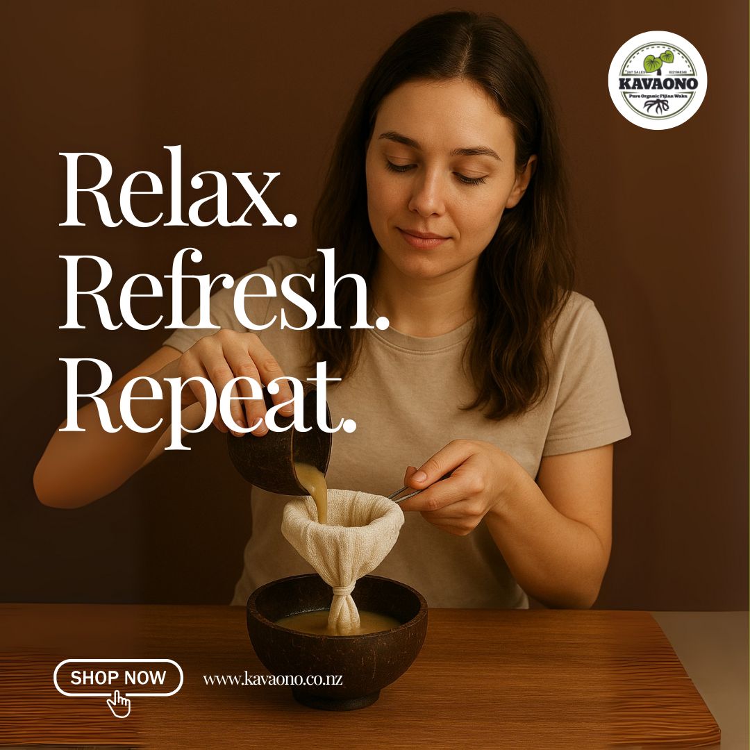 How to Prepare Kava the Traditional Way (Using a Cloth Strainer) - Kava ...